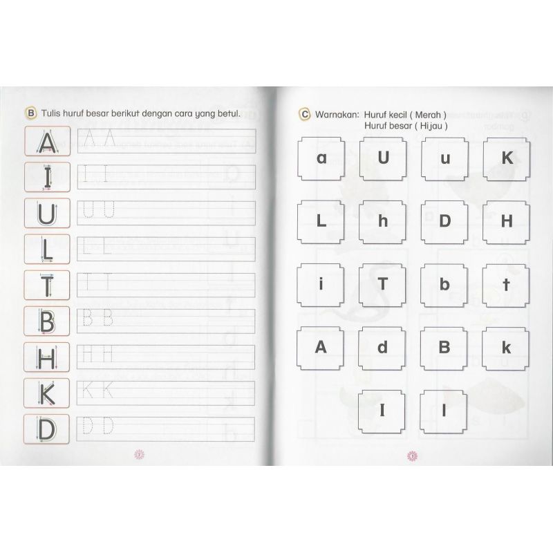 Linus Literasi BM Tahun 1 Aktiviti Bertulis 1