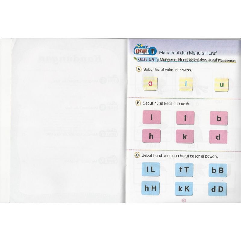 Linus Literasi BM Tahun 1 Buku Bacaan 1