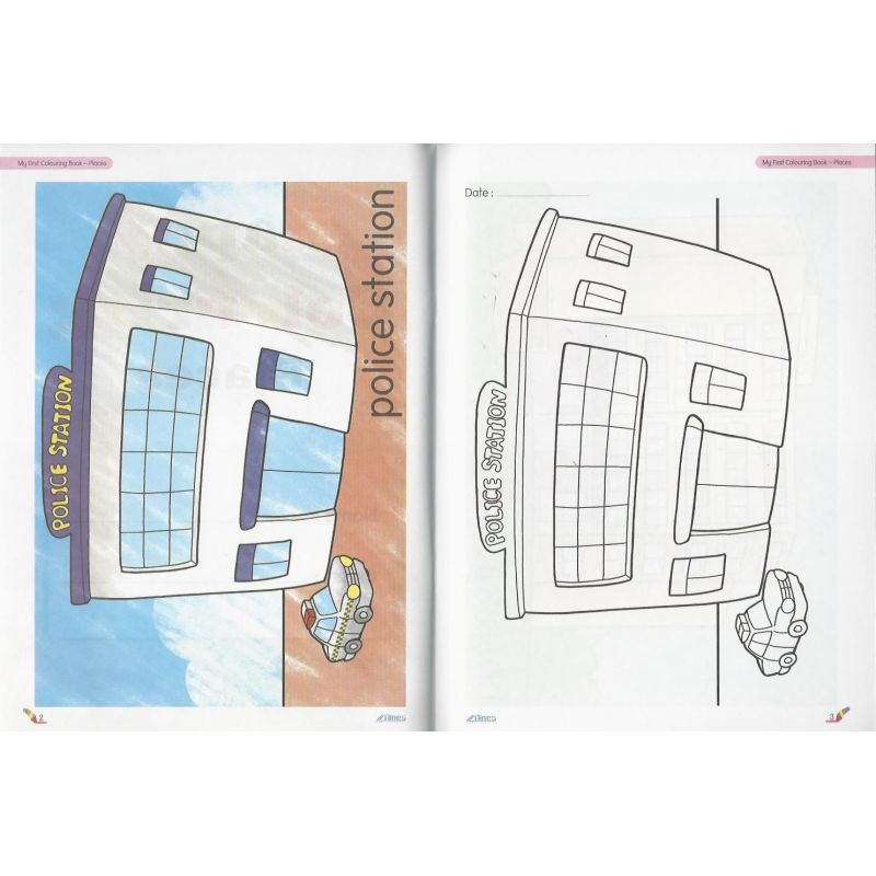 Happy Colouring – Places