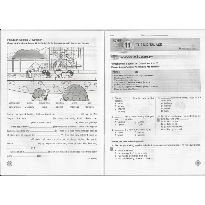 Smart Praktis Topik 英文 5B KSSR SJKC