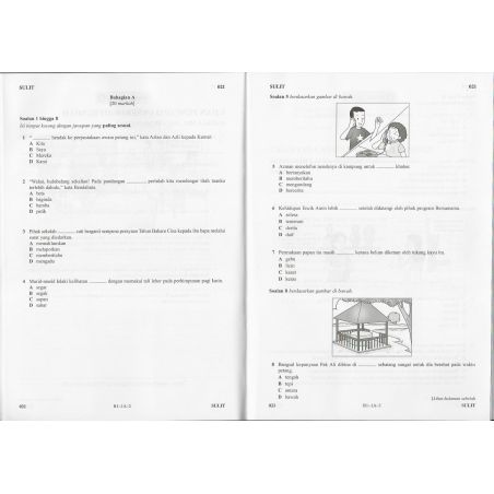 Grab A UPSR模拟试卷 国文